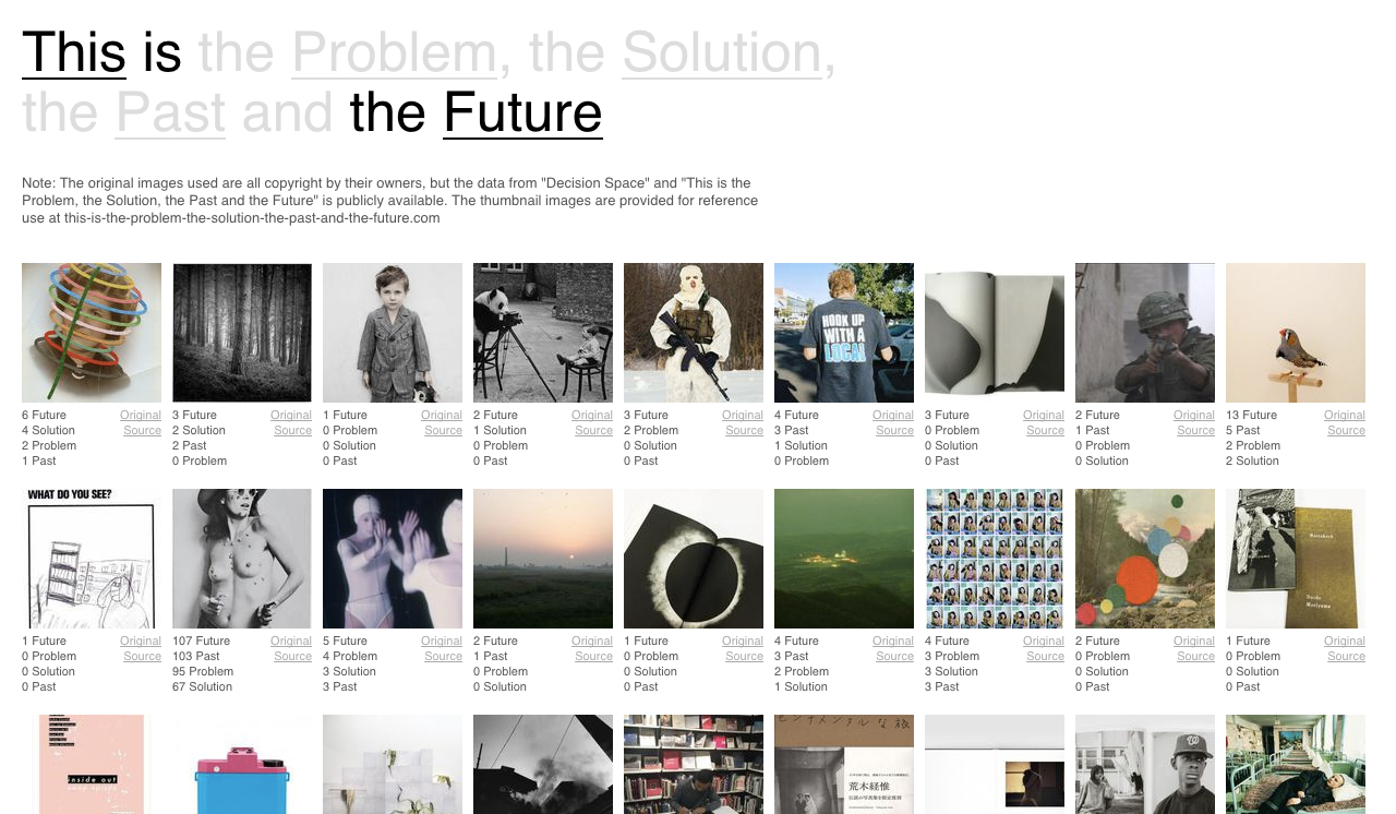 This is the Problem, the Solution, the Past and the Future - Sebastian ...