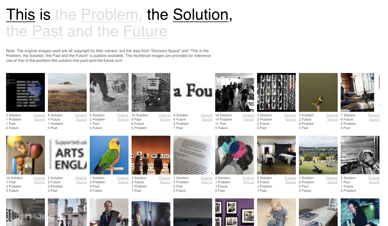 This is the Problem, the Solution, the Past and the Future - Sebastian ...